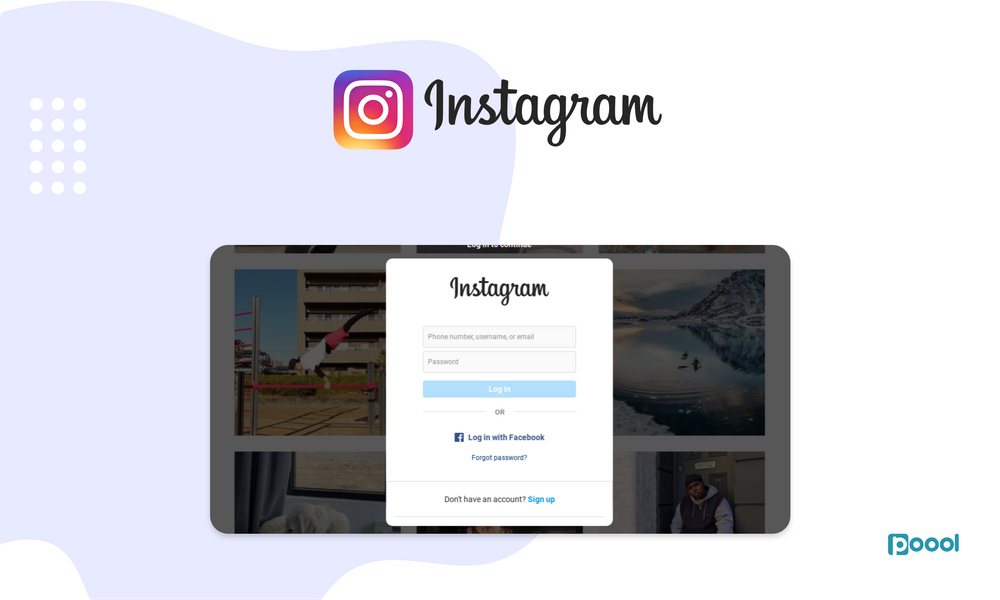 Instagram Registration Wall